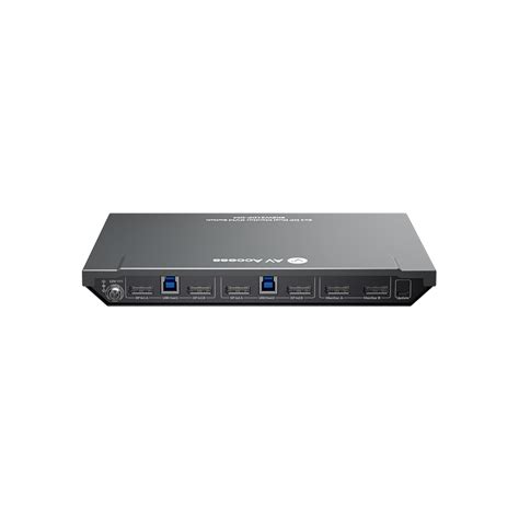 Av Access Introduces A 4k Dual Monitor Usb C Kvm Switch To Help Users Control 3x Pcs