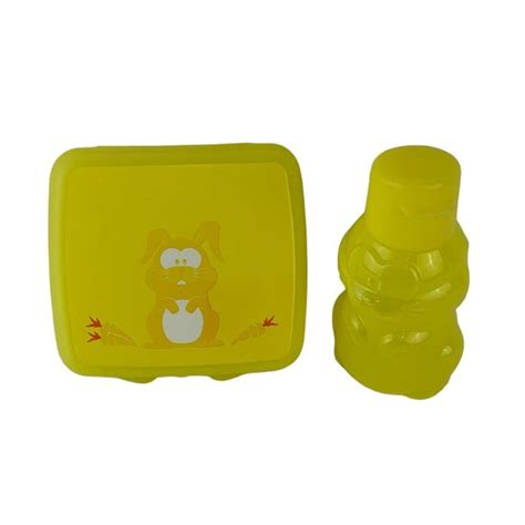 Tupperware Kitchen Tupperware Robyn Rabbit Lunch Set Clam Shell