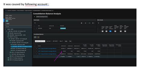 Consolidated Balance Sheet Does Not Balance Ifs Community