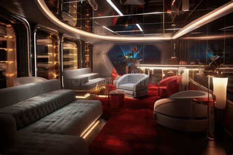 High Tech Luxury Boxes And Vip Seating Area Stock Illustration Illustration Of Comfort Luxury