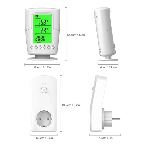 Digital Wireless Wifi Thermostat Room Temperature Vicedeal