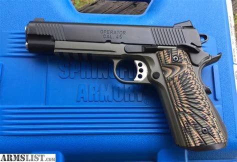 Armslist For Sale Springfield 1911 Loaded Mc Operator 45acp