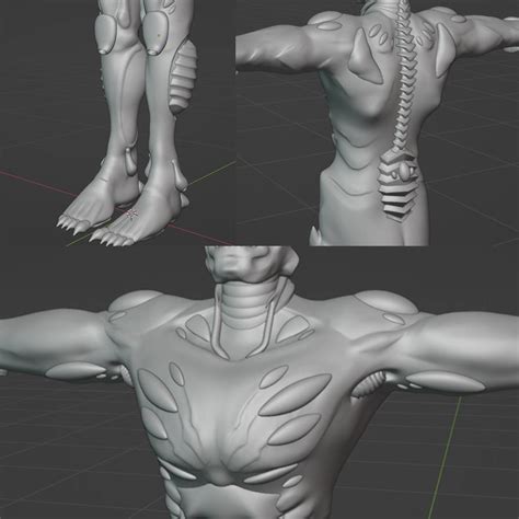 Commission Wip High Poly Sculpting By Aspiecow On Deviantart