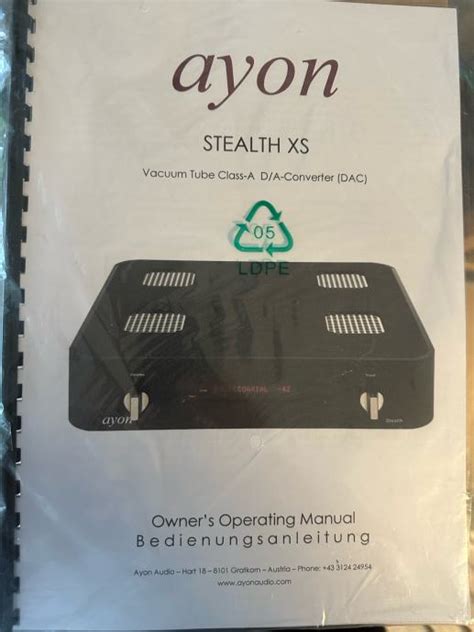 Ayon Stealth Xs Dac Preamp Cijevni Dac
