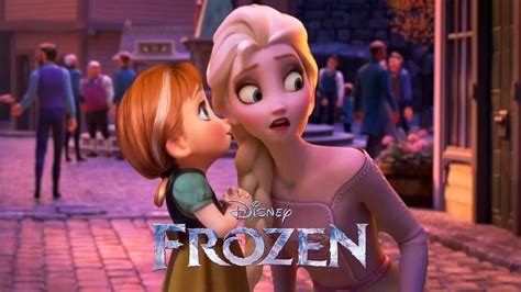 Anna Frozen Movie Kiss
