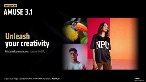 AMD And Stability AI Enable Local AI Image Generation On NPU Powered Laptops TechPowerUp