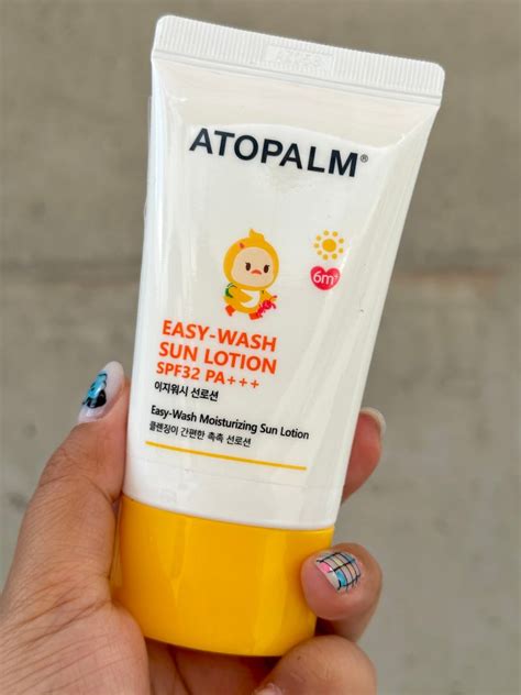 돌아기 선크림 아토팜 이지워시 선로션 아기썬크림 추천 네이버 블로그