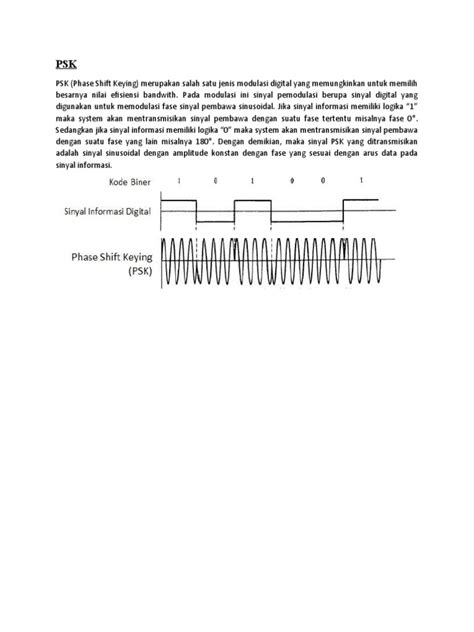 Modulasi Psk Bpsk Qpsk Pdf
