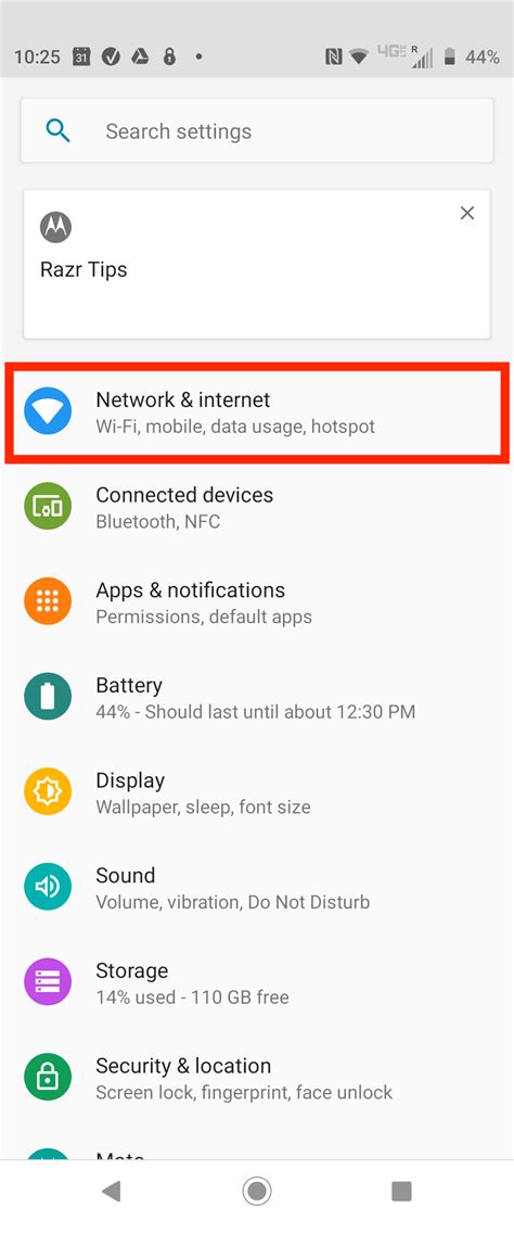 Manual Network Selection On Motorola Razr Devices Tripsim By SYD Help