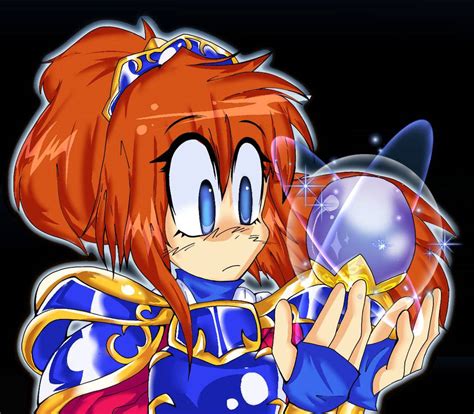 Arle Nadja And The Seraphim Orb By Trickycharm On Deviantart