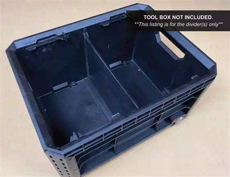 Divider For Toughbuilt Stacktech Crate Tool Box Toolscase Not Inclu