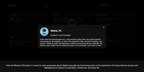Internet Blackout Devpost
