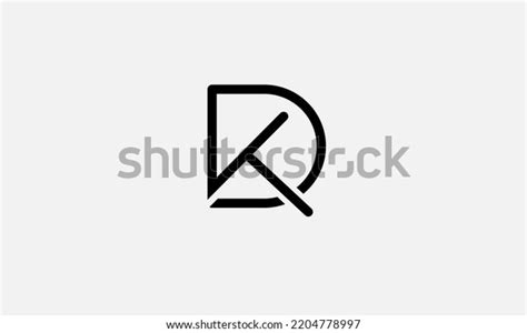 Alphabet Letters Initials Monogram Logo Kd Stock Vector Royalty Free 2204778997 Shutterstock