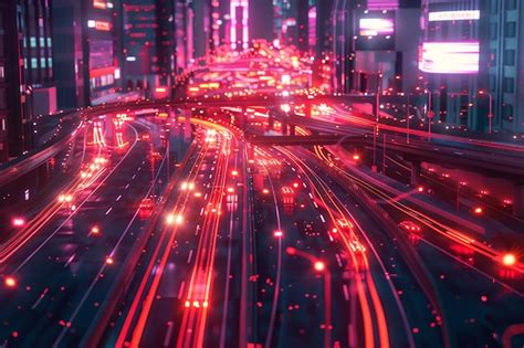 Premium Photo Urban Transportation Network Optimized With G Con