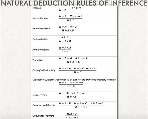 Solved Prove Using Natural Deduction Use Only One Rule Per