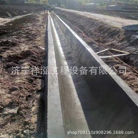加工水渠成型机现浇混凝土水沟渠道衬砌机高速公路沟渠滑模机 阿里巴巴