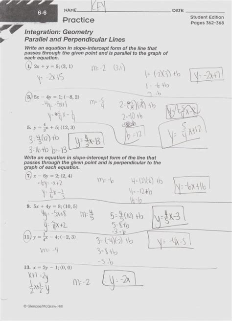 Writing Linear Equations Worksheet Answer Key Breadandhearth 12 Db Excel Com