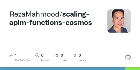 Github Rezamahmoodscaling Apim Functions Cosmos