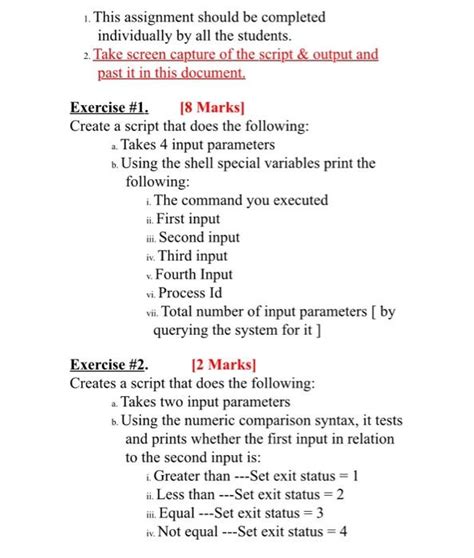 Solved 1 This Assignment Should Be Completed Individually