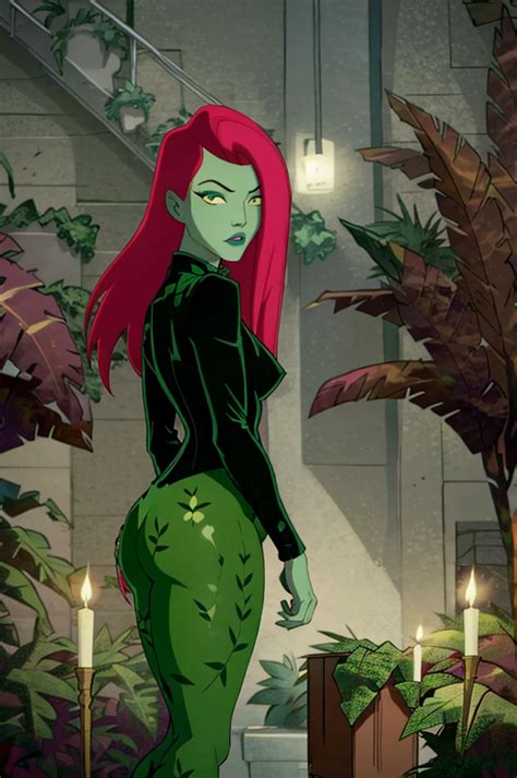 ไม้เลื้อยพิษ เพศใดก็ได้ ก้น Seductive ต้นขาใหญ่ มุมมองท้องฟ้ายามค่ำคืน Seaart Ai