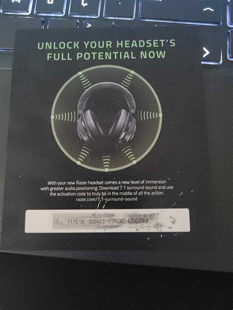 activation code | Razer Insider