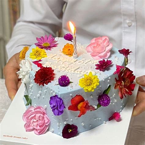 압구정로데오 멜로드도산 플라워 레터링 환갑 케이크 내돈내산 주문 후기 네이버 블로그