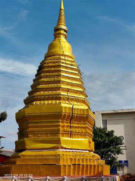 เจดีย์โบราณ อายุนับ 500 ปี วัดศรีสุพรรณ เชียงใหม่ ถล่ม