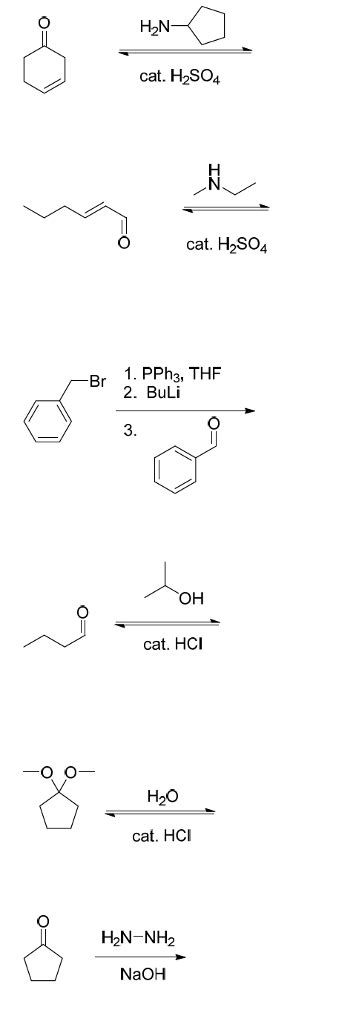 Solved Organic Chem For The Reaction Of 4 Methyl 3 Hexanone