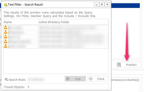Nested Ad Filters For Group Memberships