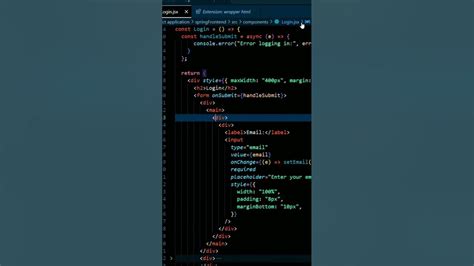 Wrapper Html Vs Code Extension Coding Vscode Extension Javascript Html React Webdev