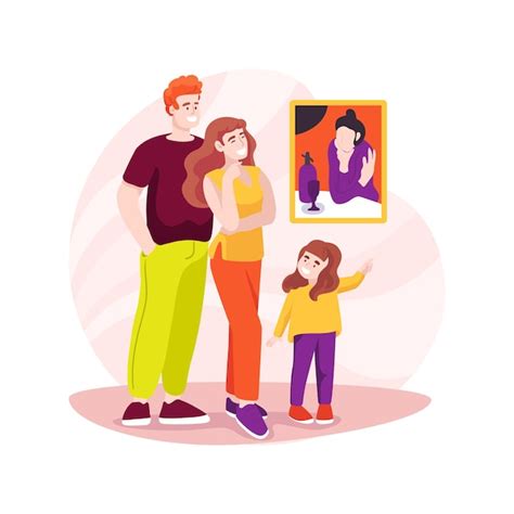 Premium Vector Art Museum Isolated Cartoon Vector Illustration