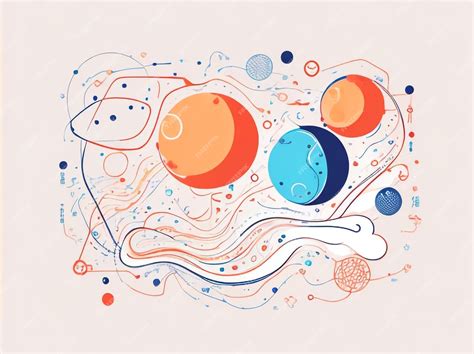 Premium Photo Particle Dynamics Abstract Particle Technology Background