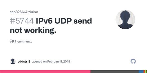 IPv UDP Send Not Working Issue Esp Arduino GitHub