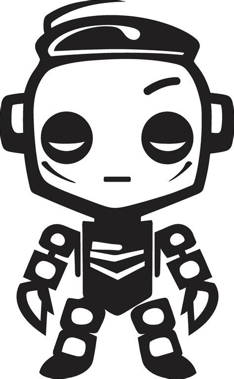 Talkbox Totem Insignia Cute Robot Chatbot Design For Chat Delight Whiz Widget Crest Adorable