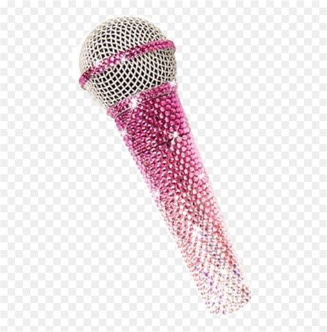 Sparkly Microphone Clip Art