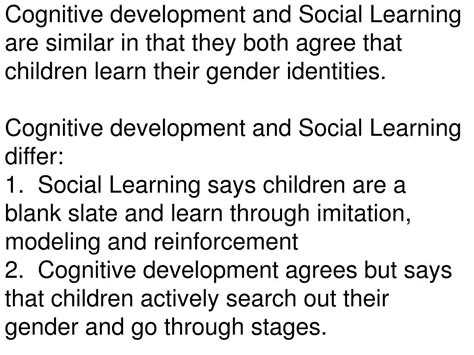 PPT Theoretical Perspectives On Sex And Gender PowerPoint Presentation ID