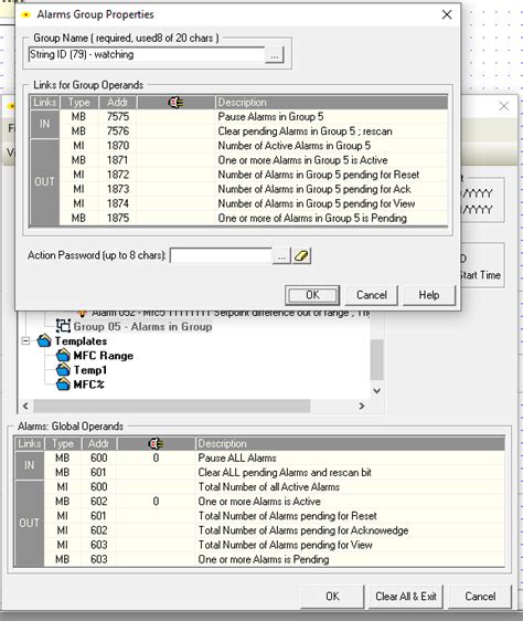 Something To Take Into Account While Developing A Project And Using Alarms On Visilogic