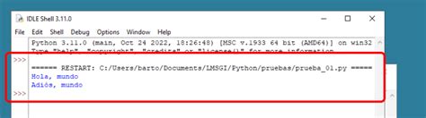 idle python