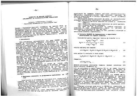 Pdf Digital Control Algorithms Implemented On Microcomputers Algoritmi De Reglare Numerica