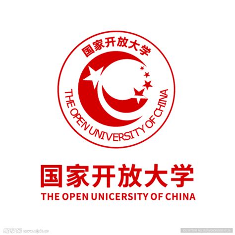 国家开放大学LOGO设计图 VI设计 广告设计 设计图库 昵享网nipic cn