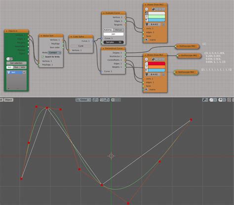 Deconstruct Curve Sverchok 1 2 0 Documentation
