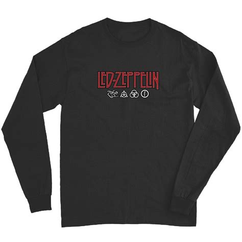 Led Zepplin Classic Long Sleeves Sold By Yarael Poof Personal Sku 84862869 25 Off Printerval