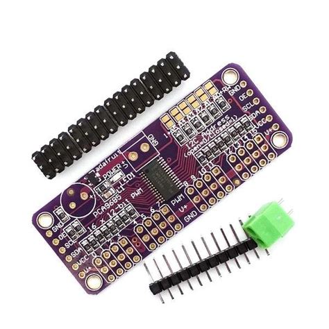PCA Channel BIT PWM Servo Motor Driver Has Following Features Bit Resolution For