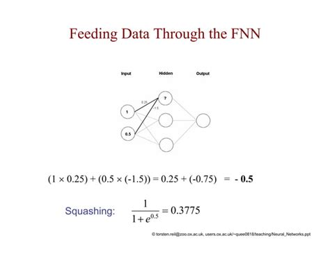 Lecture Artificial Neural Networks And Pattern Recognition Ppt