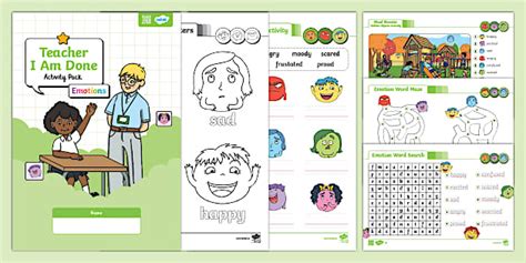 FREE 선생님 다했어요 바쁜 선생님을 위한 활동지 ⅼ 3가지 레벨로 배우는 20가지 주제 학습지