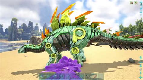 Tek Stego And Tek Raptor Taming Ark The Center S1e41 Youtube