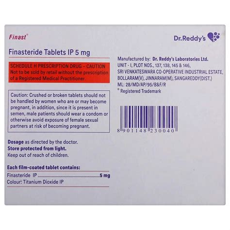 5mg Finast Finasteride Tablets At ₹ 1185strip Nagpur Id 2856435096530