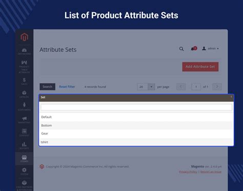 Magento 2 Product Attributes Table Show Table Wise Attribute Listing Webkul