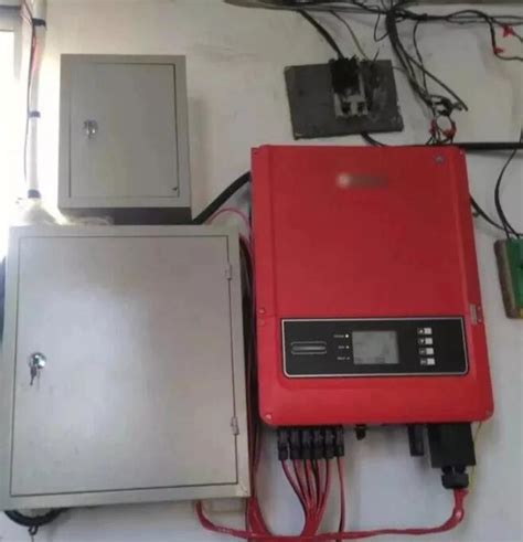 光伏逆变器接线 光伏板的正确接线图 变器怎么接线 第8页 大山谷图库