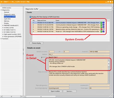 How To Use Diagnostic Buffer For Siemens Plc Simatic S7